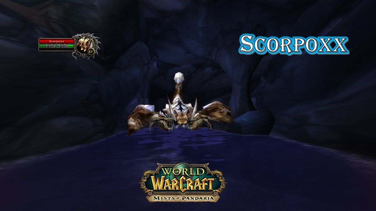 World of Warcraft - Scorpoxx Rare (Tameable) - YouTube