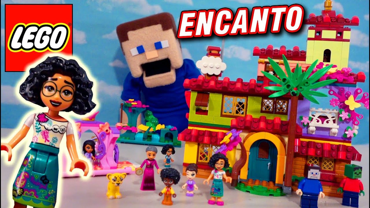 Encanto LEGO Madrigal House Playset! Disney Figures w/ Bruno Song ...