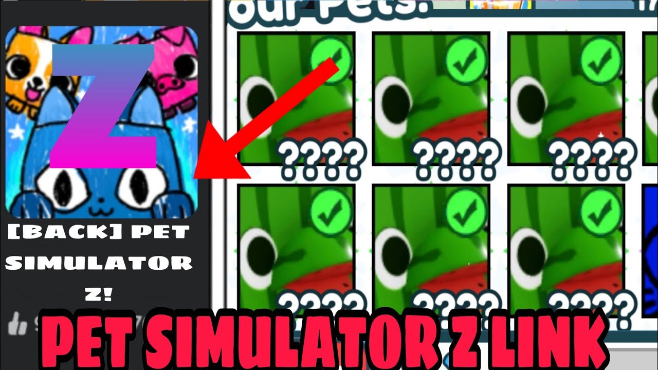 🔴Pet Simulator Z New Link 🎁 (Admin Panel Giveaway) - YouTube