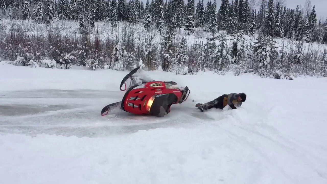 Snowmobile Drifting Fail - FailArmy - YouTube