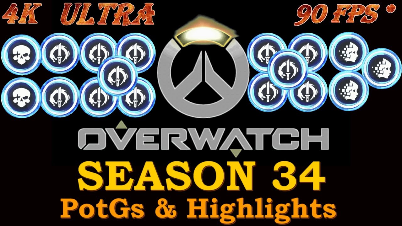 Overwatch - Season 34 - Plays of the Game & Highlights - YouTube