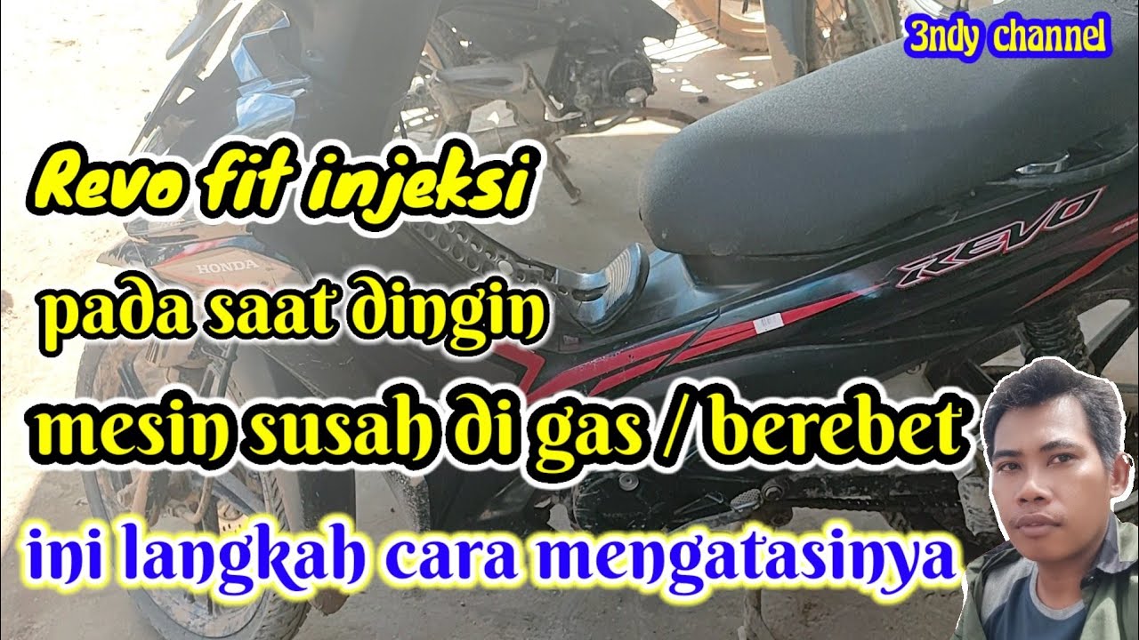 Revo fit injeksi bikin mumet/ mesin dingin di gas sendat² - YouTube