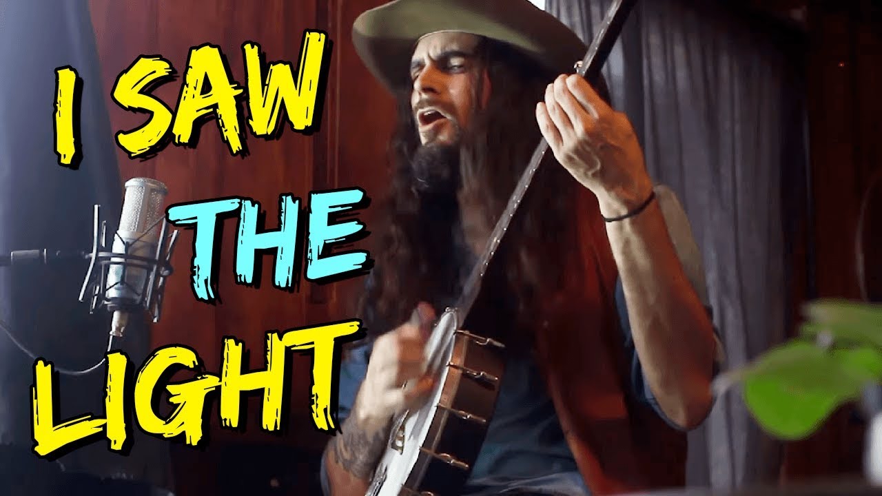 I Saw The Light - One Man Band / Homem Banda Banjo - YouTube