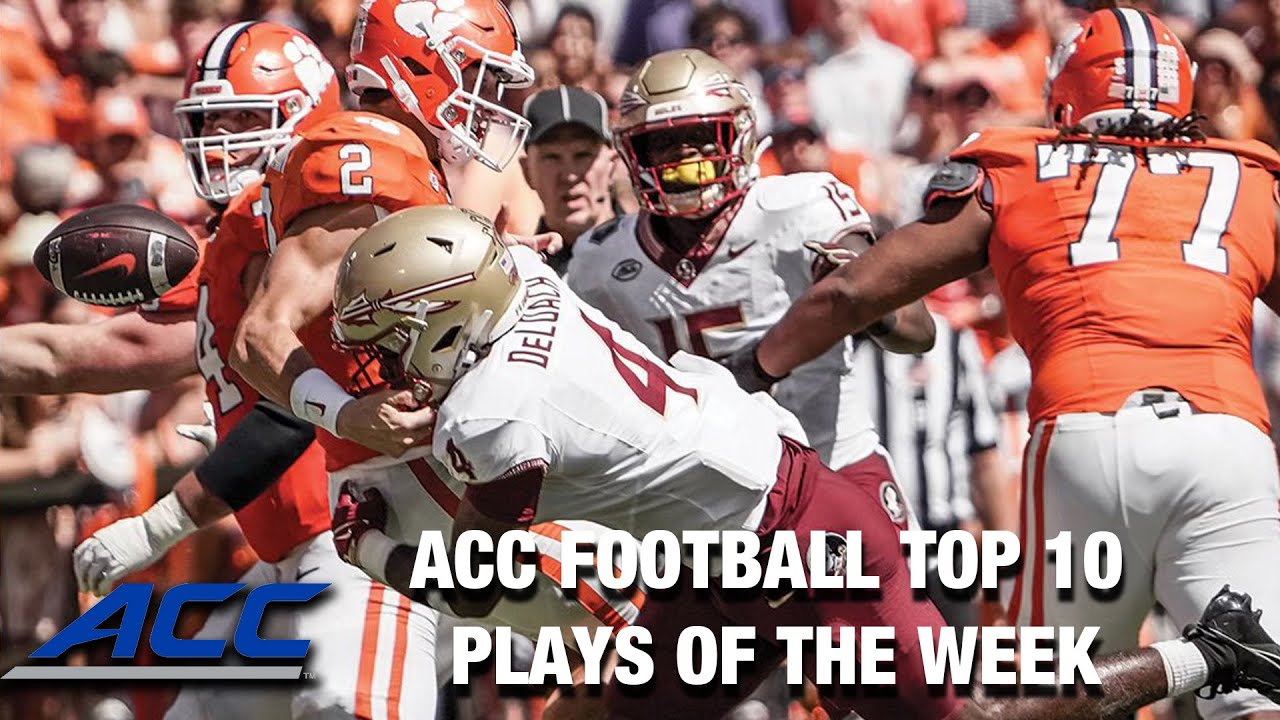 2023 ACC Football Top 10 Plays Of The Week: Week 4 - YouTube