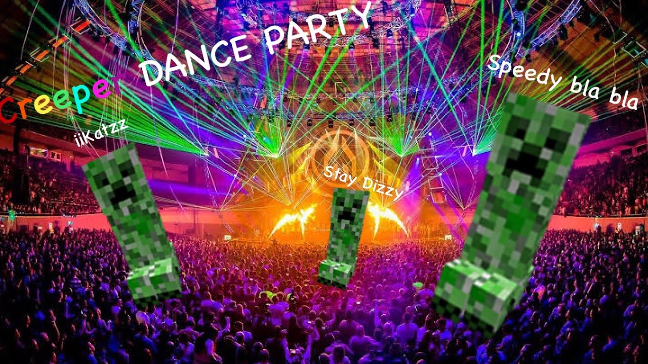 Creeper dance party - YouTube