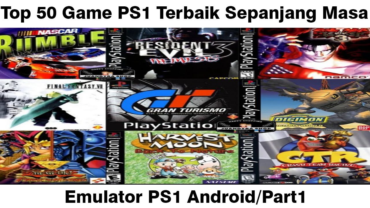 Top 50 Game PS1 Terbaik Sepanjang Masa | Game PS1 Terbaik | Emulator PS1 Android/Part 1 - YouTube