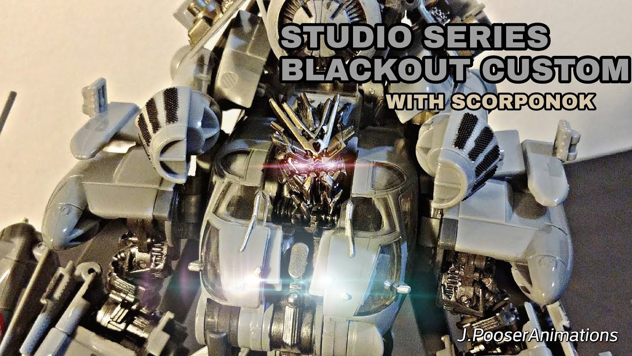 Transformers Stop Motion Studio Series Blackout Test | 2007 Leader ...