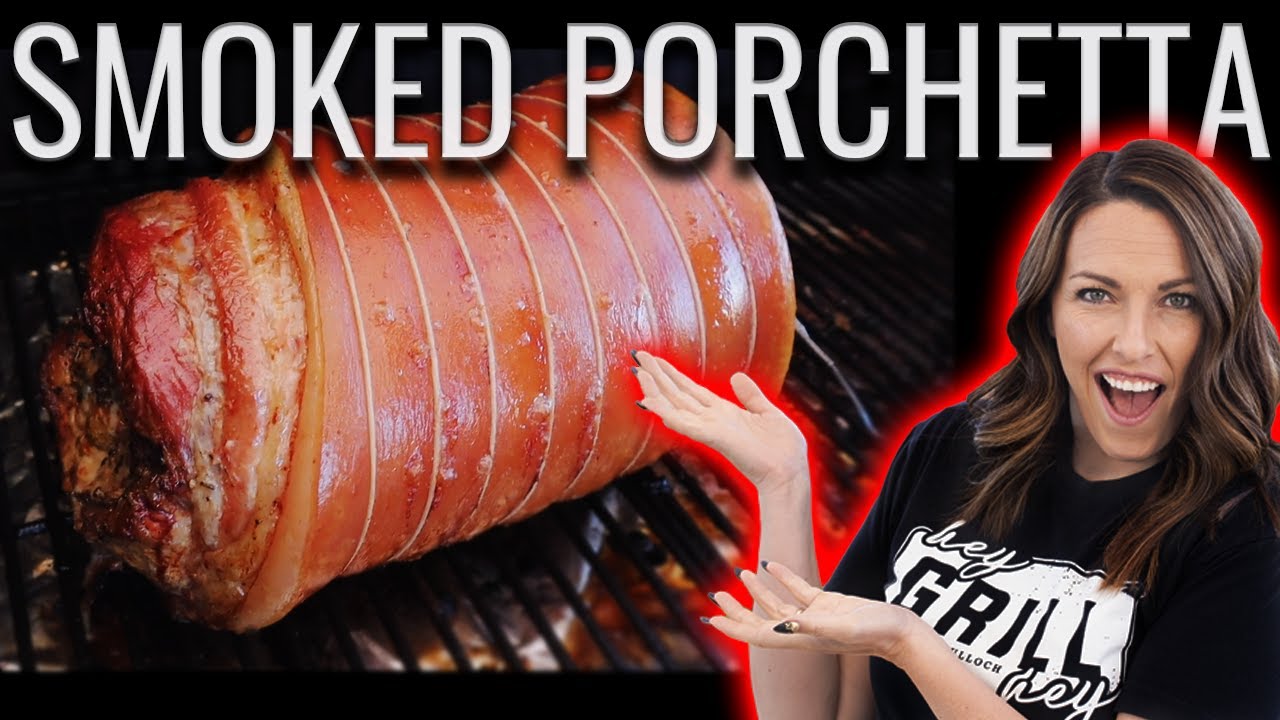 BEAUTIFUL Smoked Porchetta! | Backyard Test Kitchen - YouTube