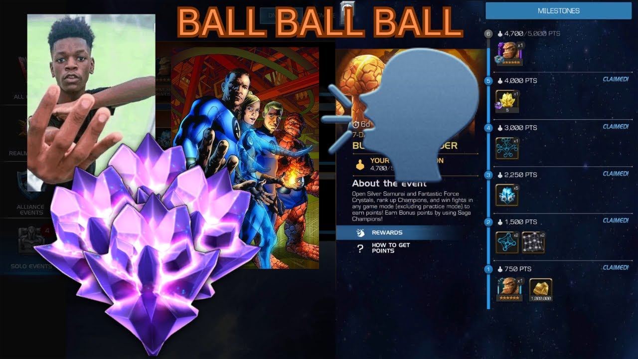 Crucible 2 + Blade And Boulder Rewards Opening!!! -Marvel Contest of ...
