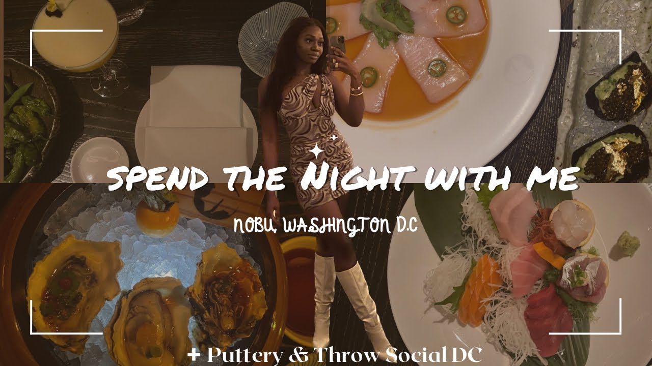 NOBU WASHINGTON DC DINNER + 24K GOLD TOPPED CAVIAR TACOS | PUTTERY ...