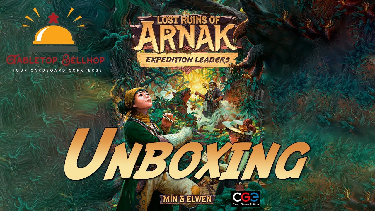 Lost Ruins of Arnak Expedition Leaders Unboxing! What you get with this ...