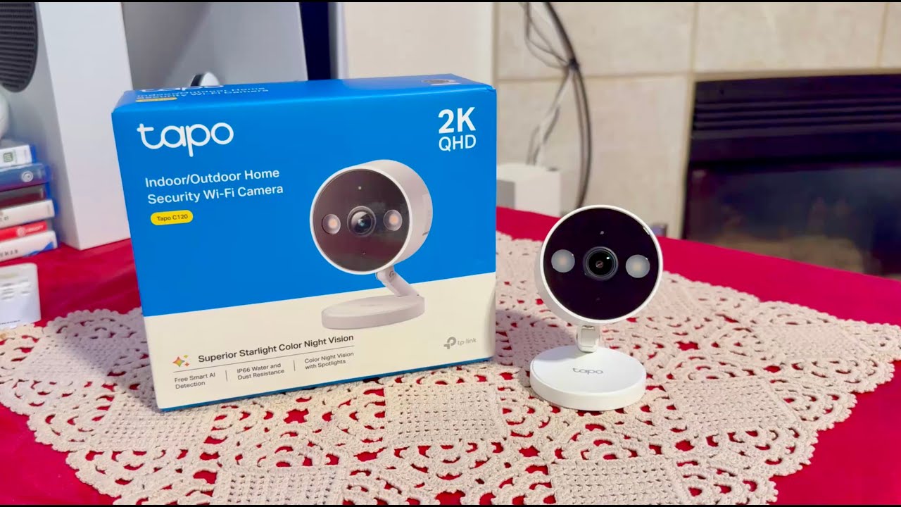 TP-Link Tapo C120 Security Camera Unboxing and Overview - YouTube
