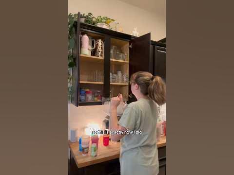 Organizing my Kitchen Pt. 1 - YouTube