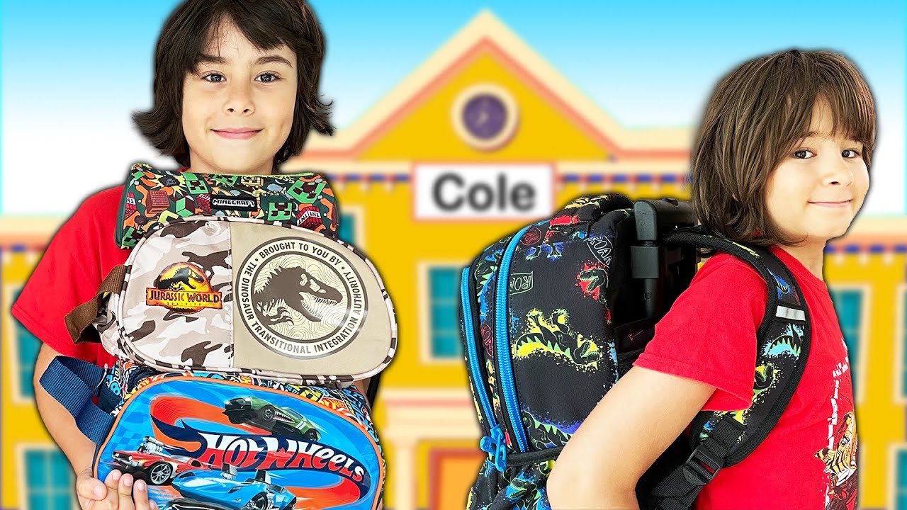 Dani y Evan eligen el MATERIAL escolar mas CHULO para la vuelta al COLE ...