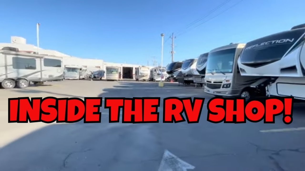 Dustin's RV Shop SECRETS Revealed! - YouTube