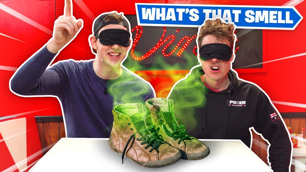 WHAT'S THAT SMELL CHALLENGE! - YouTube