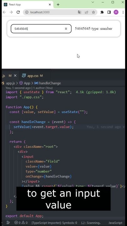 Do it when input type NUMBER returns a STRING #javascript #react # ... Do it when input type NUMBER returns a STRING #javascript #react # ...