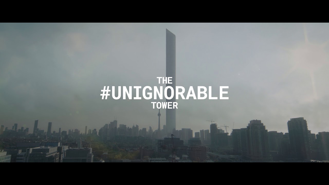 The #UNIGNORABLE Tower (30sec) - YouTube