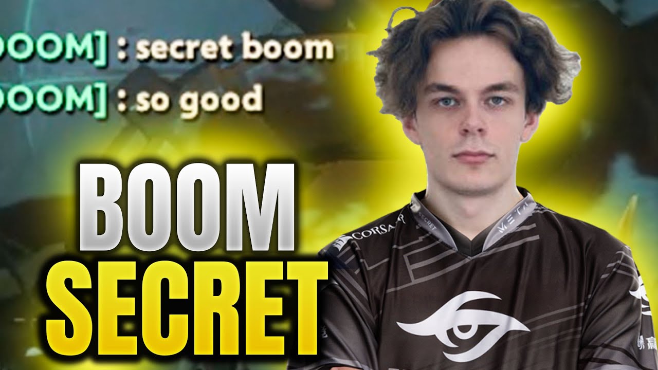 BOOM.SECRET new MID of team Secret confirmed - YouTube