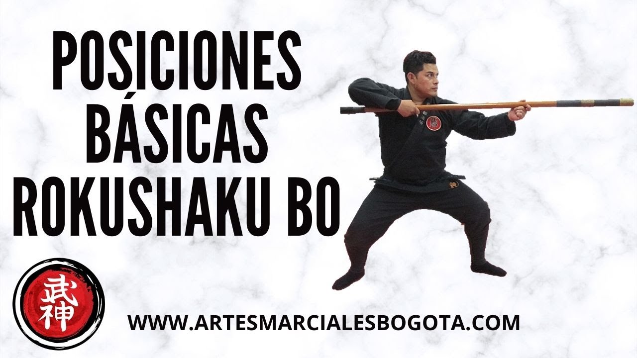 Posiciones básicas Rokushaku Bo- Bastón largo. - YouTube