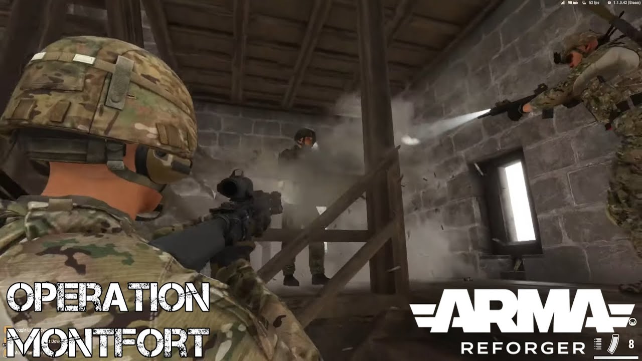 ARMA Reforger Gameplay - Operation Montfort - YouTube