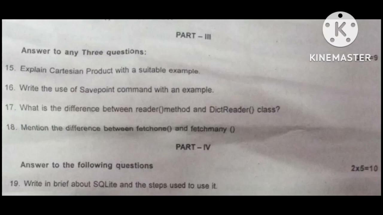 TN samacheer 12th std computer science 2nd mid term question paper 2022-23 - YouTube
