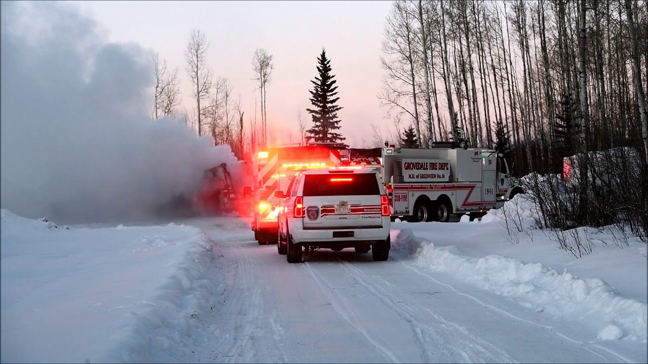 Vehicle Fire - Township Road 693 and Range Road 65 - Grovedale, AB ...