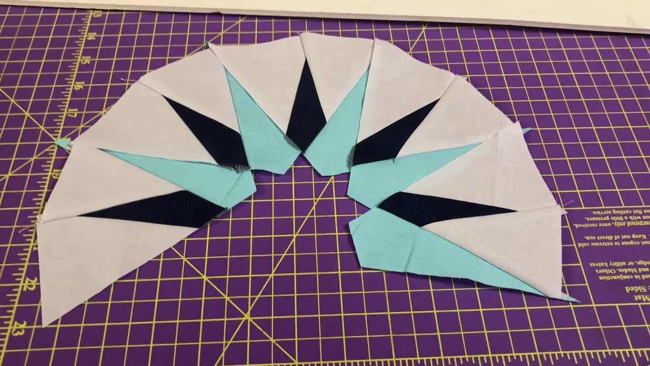 Strip Piecing “mariners Compass” Method Youtube 9781