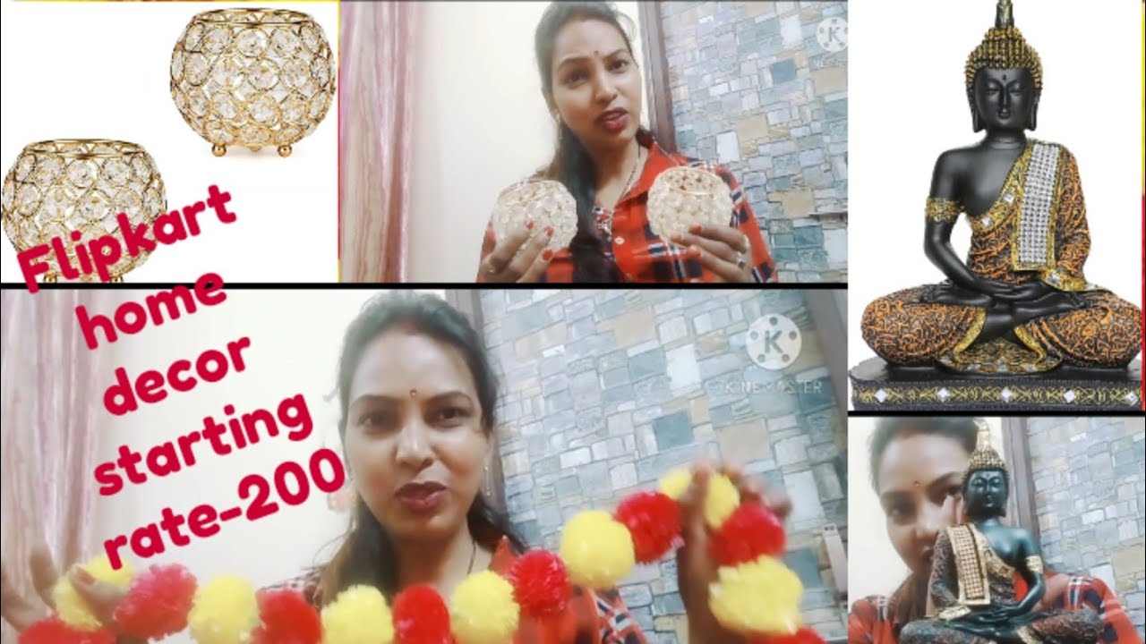 Flipkart Home Decor Starting Rate-200 - YouTube