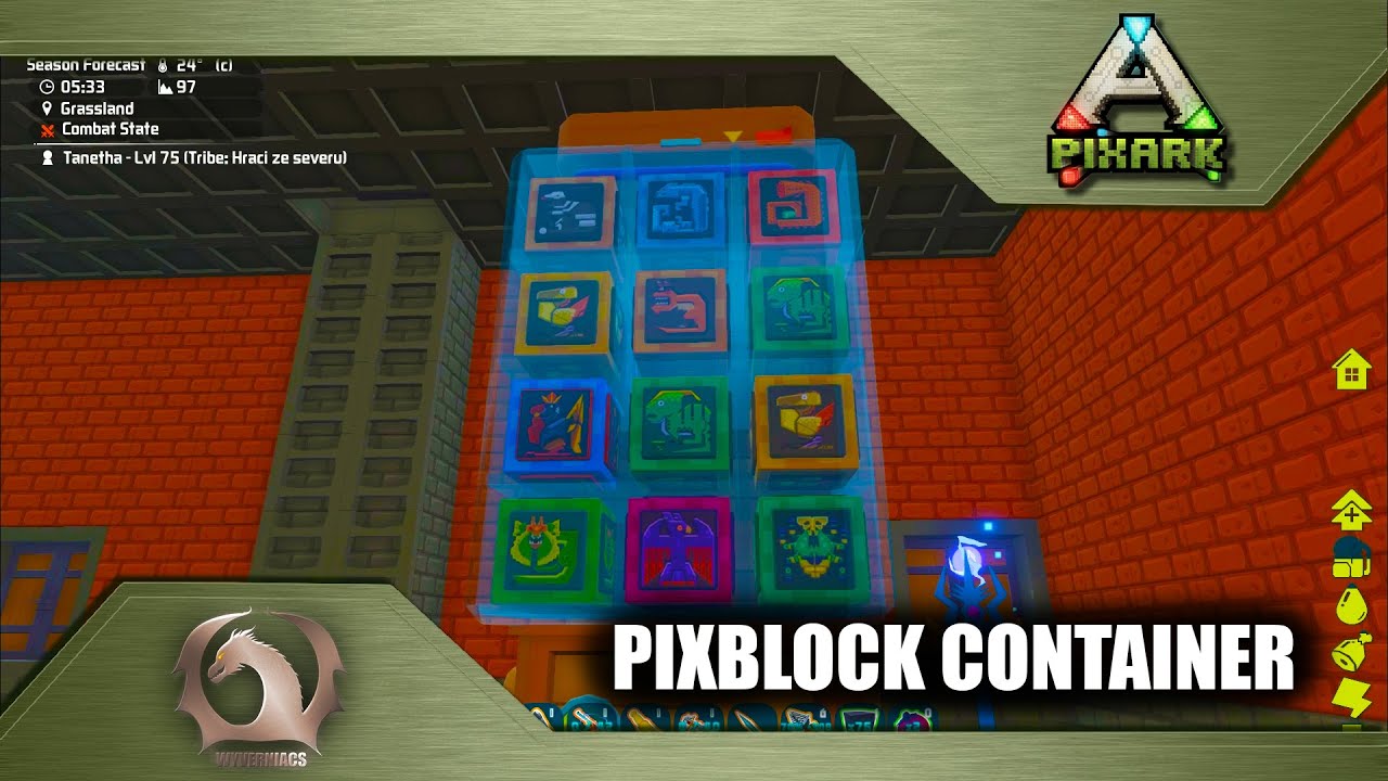 Pixark - Pixblock Container - YouTube