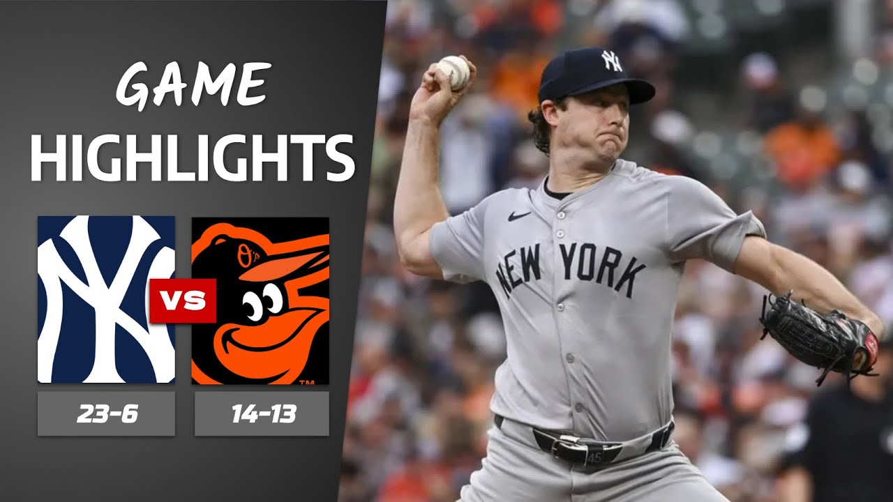 New York Yankees (23-6) vs. Baltimore Orioles (14-13) | Game Highlights ...