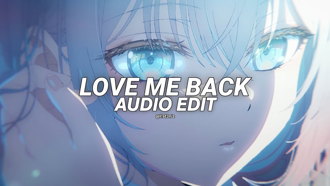 love me back - trinidad cordona ft. robinson [edit audio] - YouTube