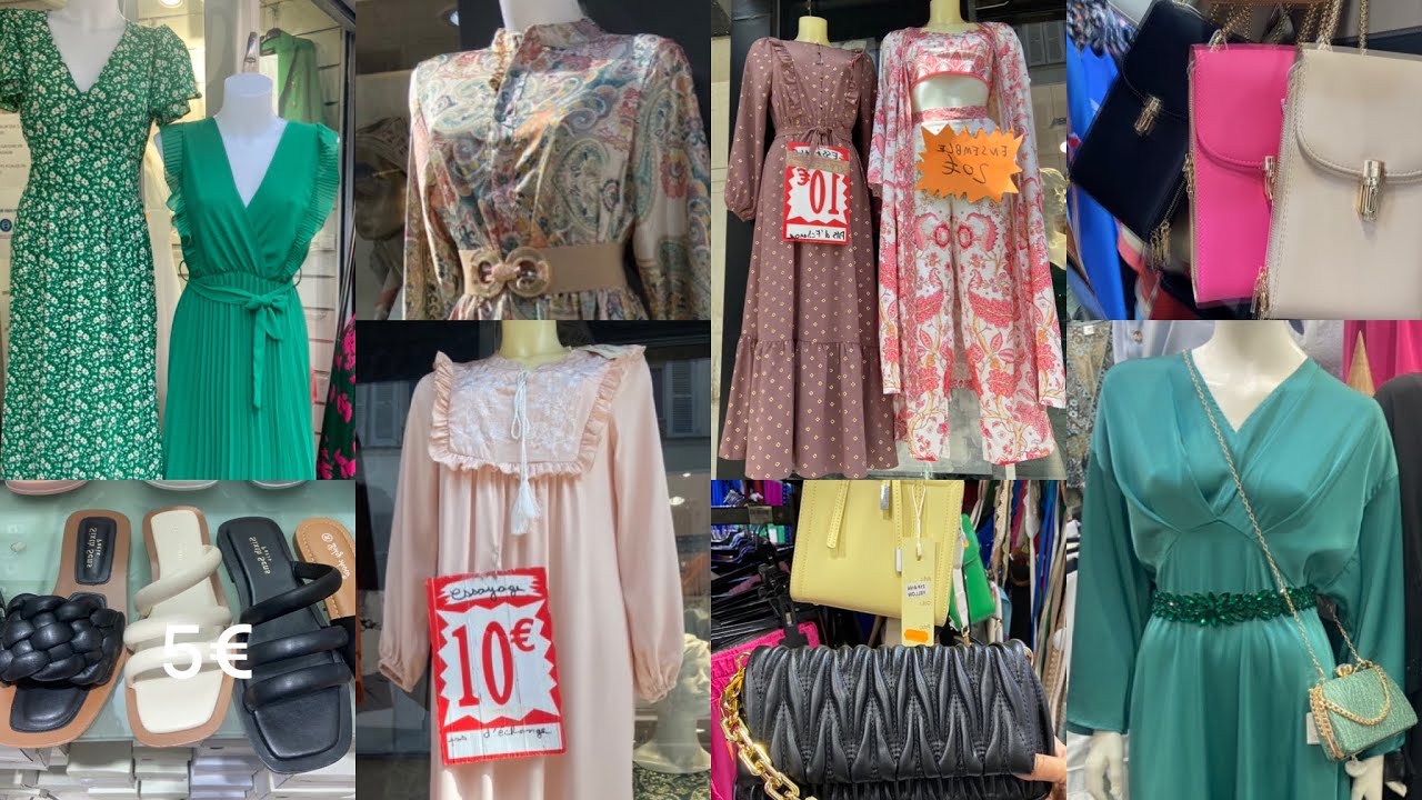 Boutique À Saint-Denis magnifique robe 👌💥‏ارواع ملبيس - YouTube