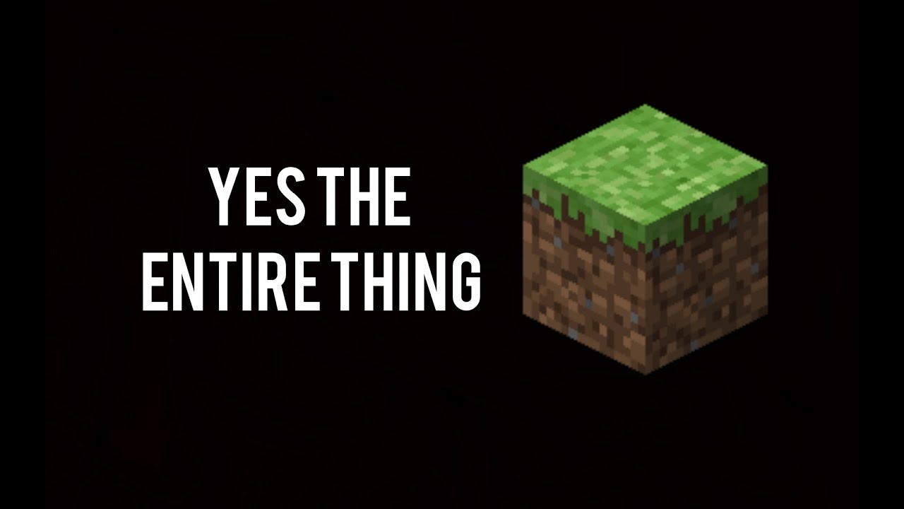 basically the entire history of minecraft - YouTube