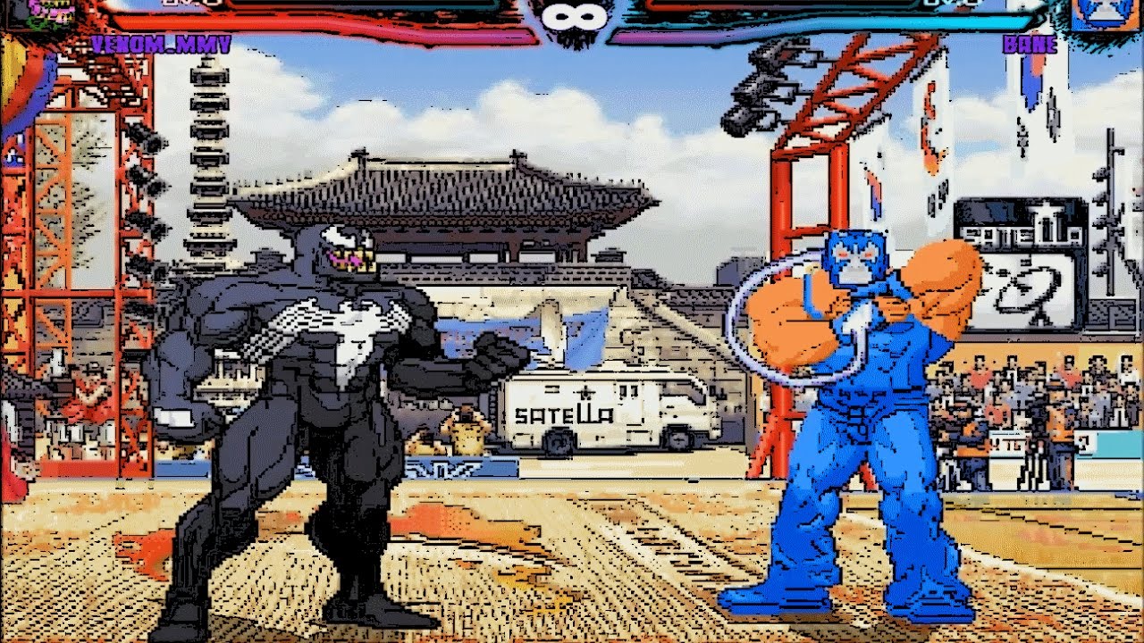 Mugen : Venom (Marvel) Vs Bane (Dc Comics) (Request) - YouTube