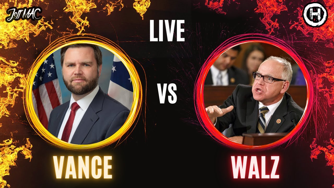 JD Vance vs Tim Walz | Vice Presidential Debate - YouTube