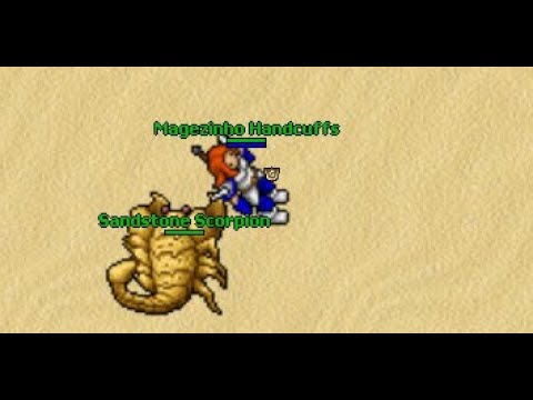 [ TIBIA ] Scorpion King [ Montaria ] - BRONSON SERVER - YouTube