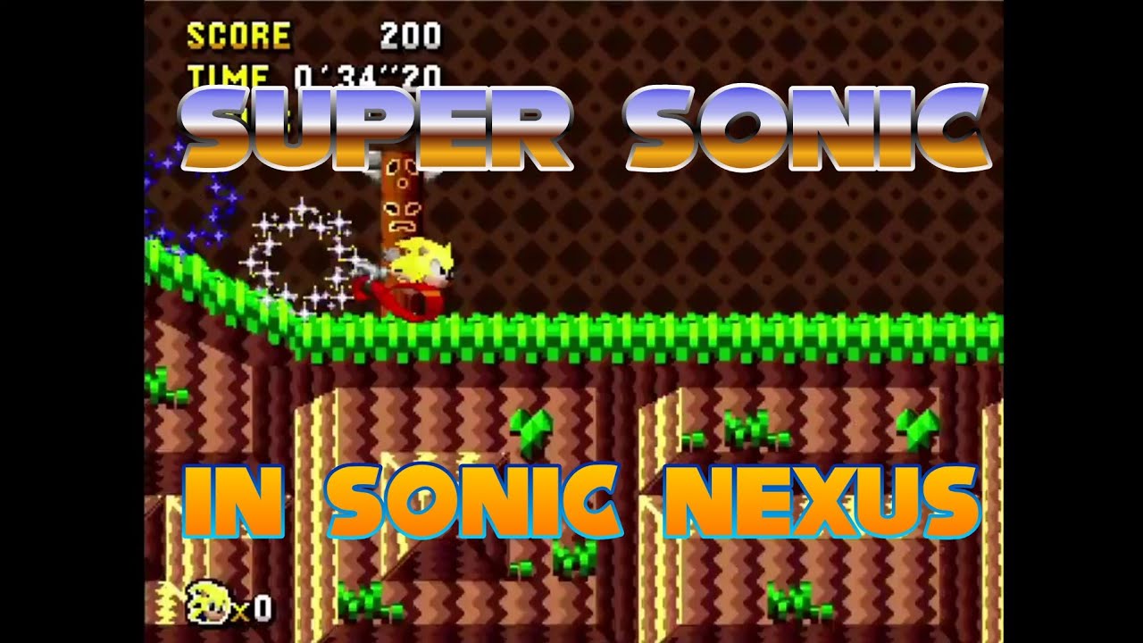 Sonic Nexus: "Super" Sonic, Victory Pose and new Monitors - YouTube