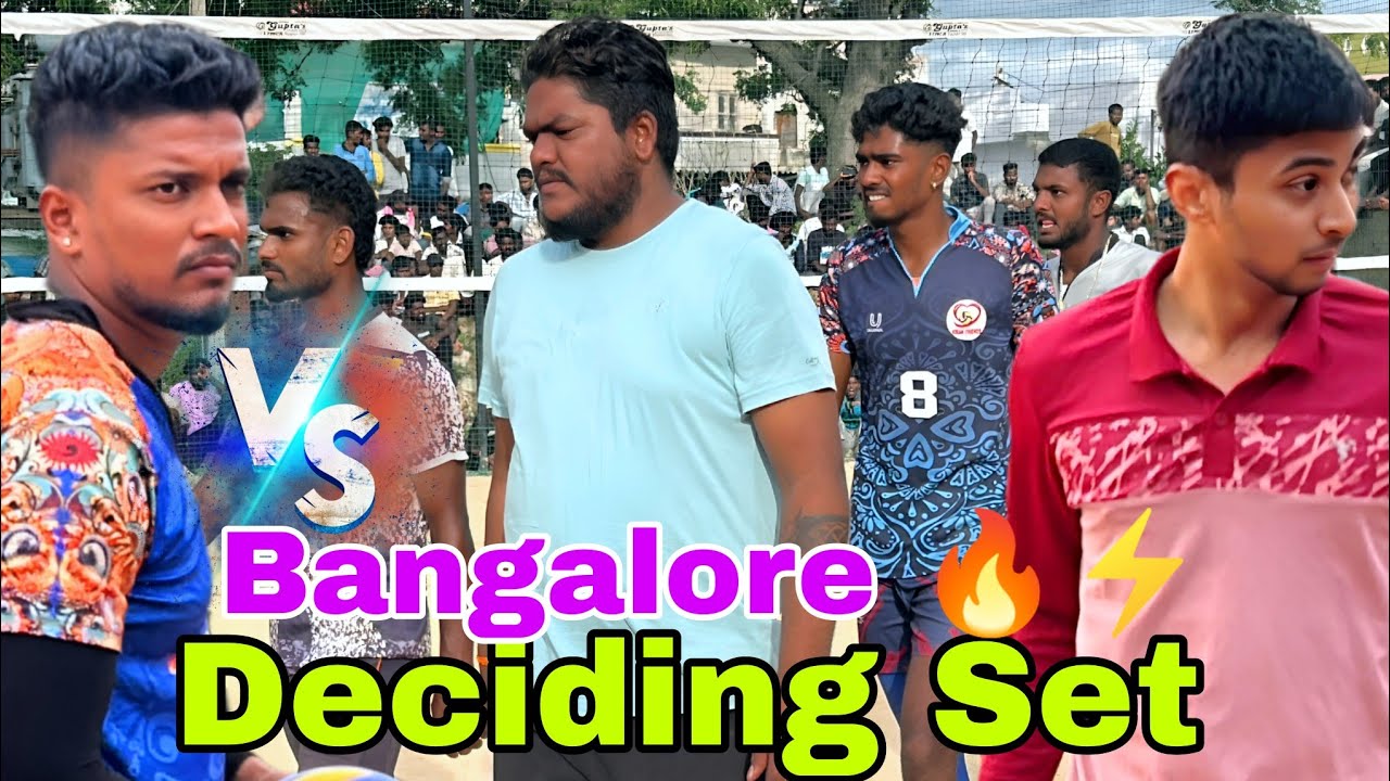 ‼️V.Kotta 🆚 🔥Bangalore ‼️ Deciding Set ‼️ - YouTube