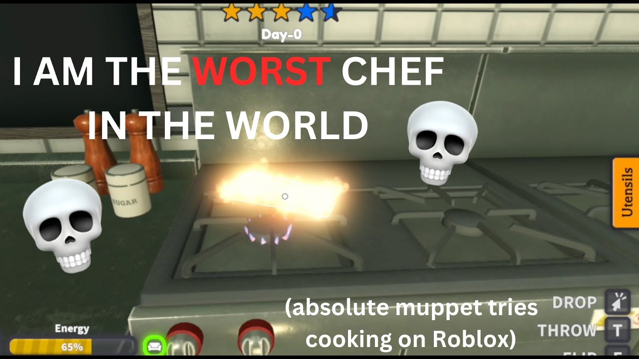 I AM THE WORST CHEF IN THE WORLD | Roblox | Generic Cafe Game - YouTube