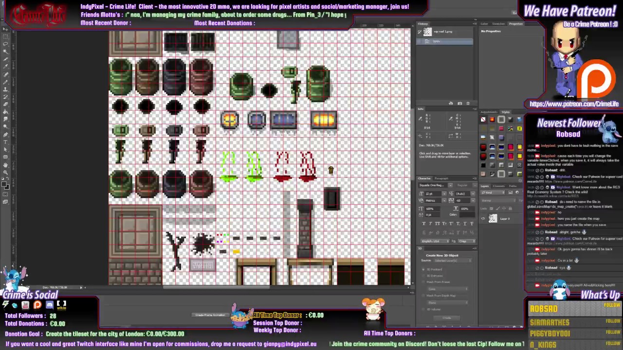 Crime Life Dev Log 15 Gamedev Programming Coding Mmorpg Part 1 Youtube