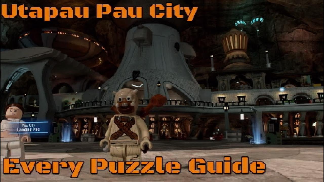 Pau City, Utapau Every Puzzle Guide.Lego Star Wars Skywalker Saga - YouTube