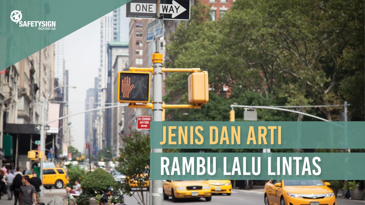 Jenis Dan Arti Rambu Lalu Lintas - YouTube