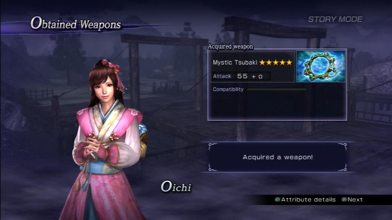 Oichi Samurai Warriors 3