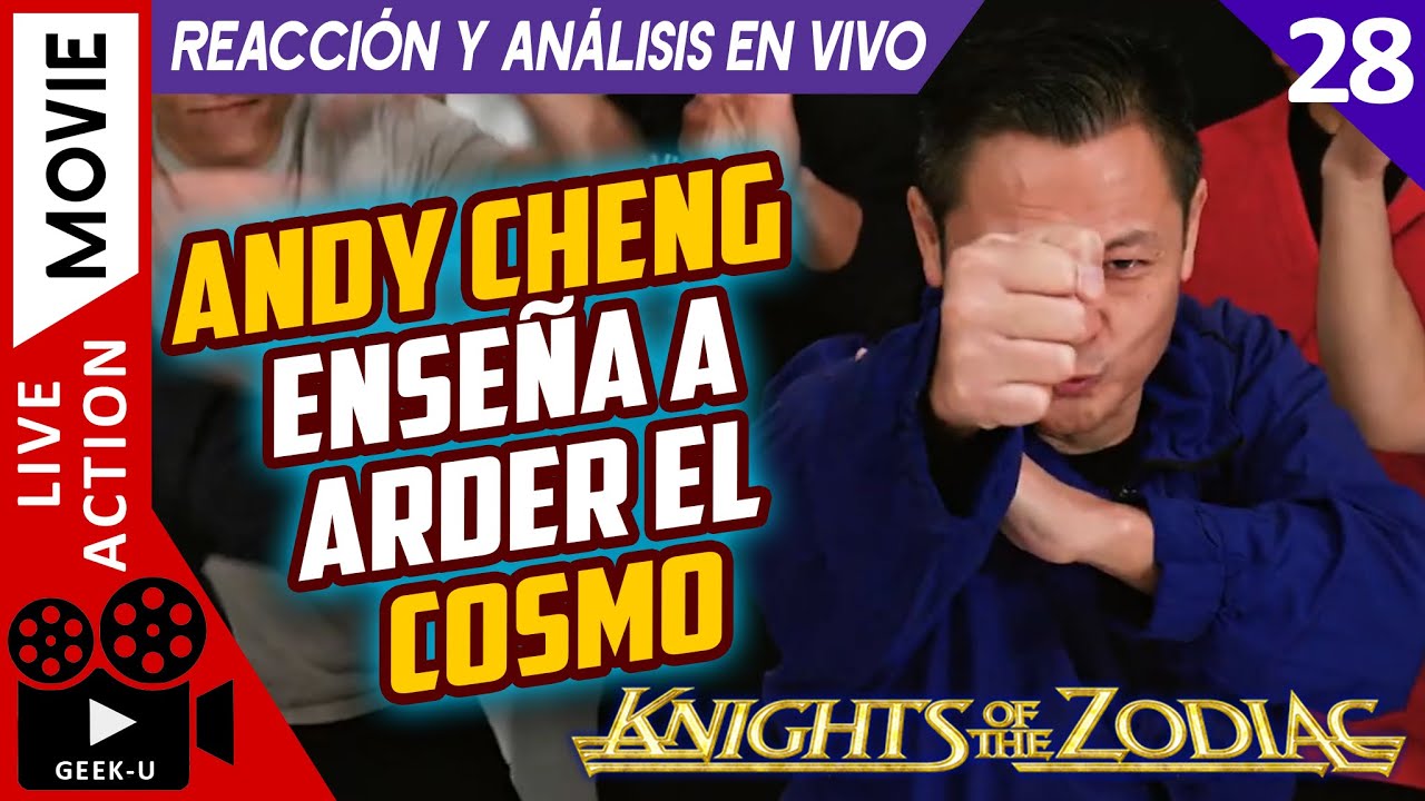 [SAINT SEIYA LIVE ACTION #28] Andy Cheng nos enseña a arder el Cosmo ...