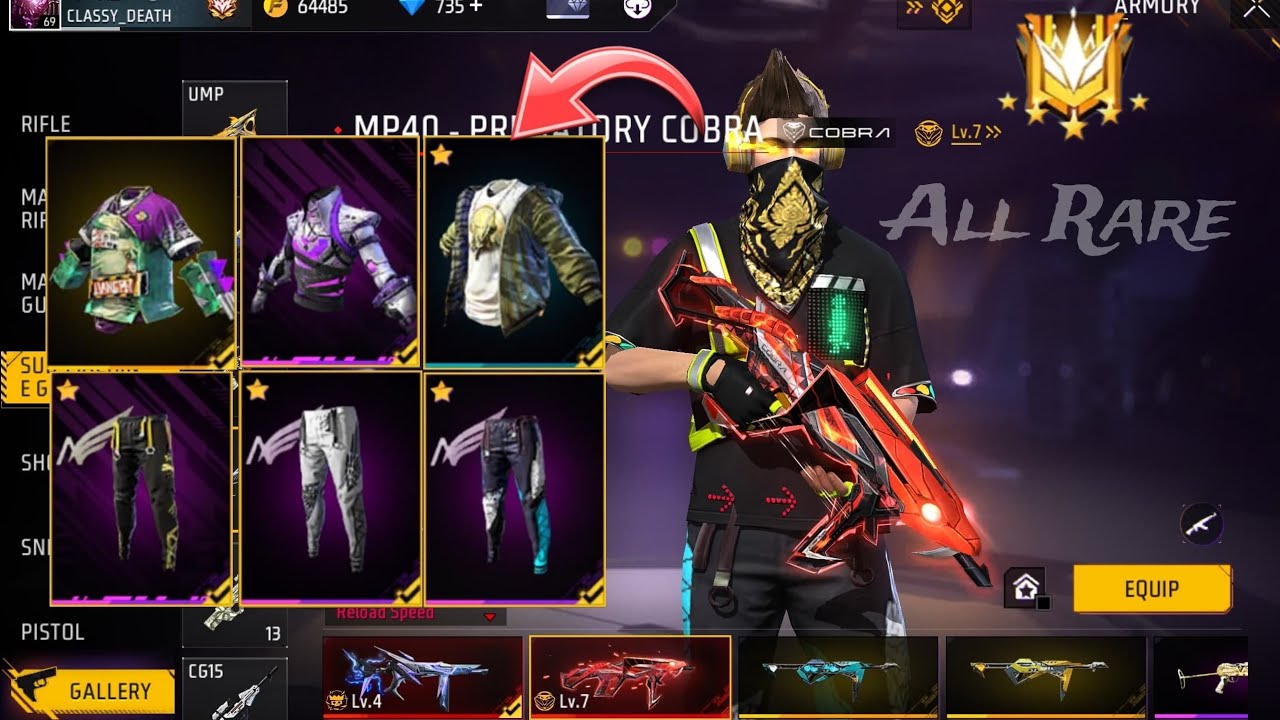 A kya bawal 🔥 a gya 😮 || All legendary bundles returns|| free fire🔥 ...