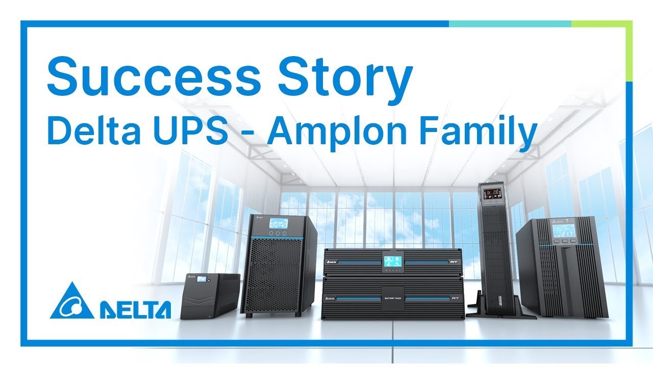 Success Story_Delta UPS Amplon Family - YouTube