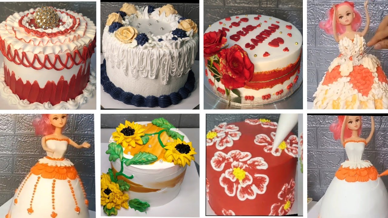 999+Quick & Easy cake decorating ideas/ #cakedecorating#cake - YouTube