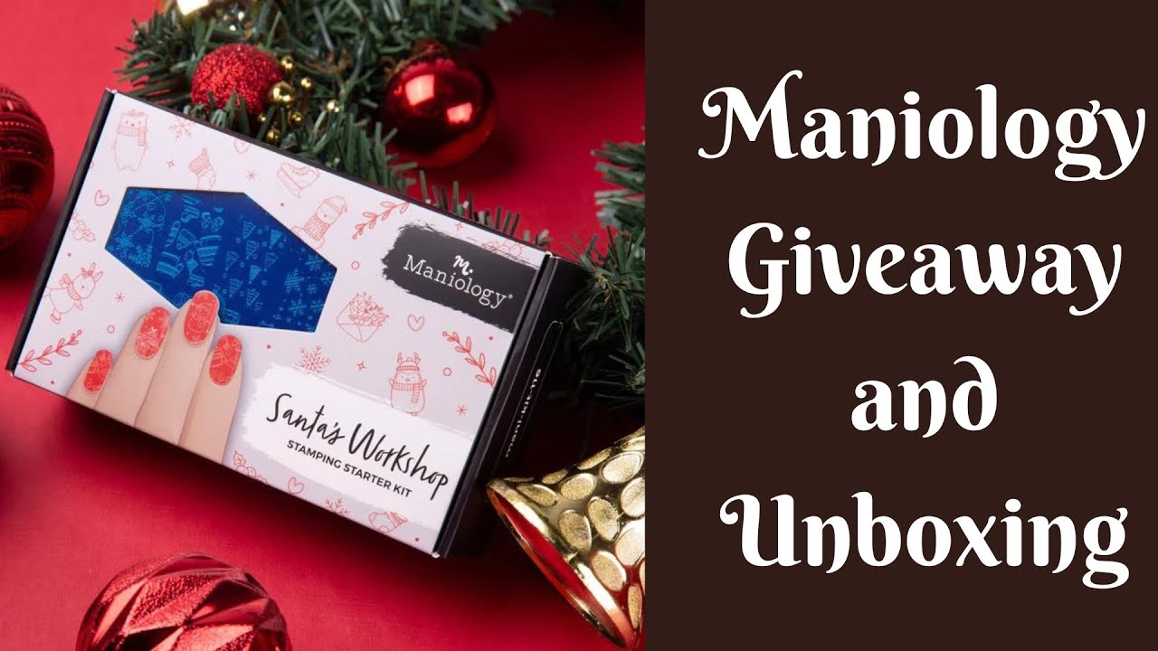 Santa’s Workshop Starter Kit | Maniology Unboxing and Giveaway - YouTube