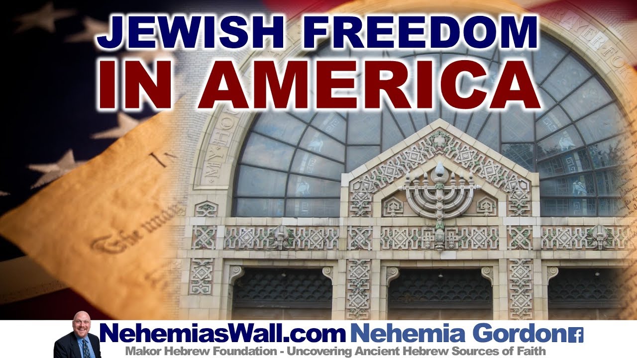 Jewish Freedom in America - NehemiasWall.com - YouTube